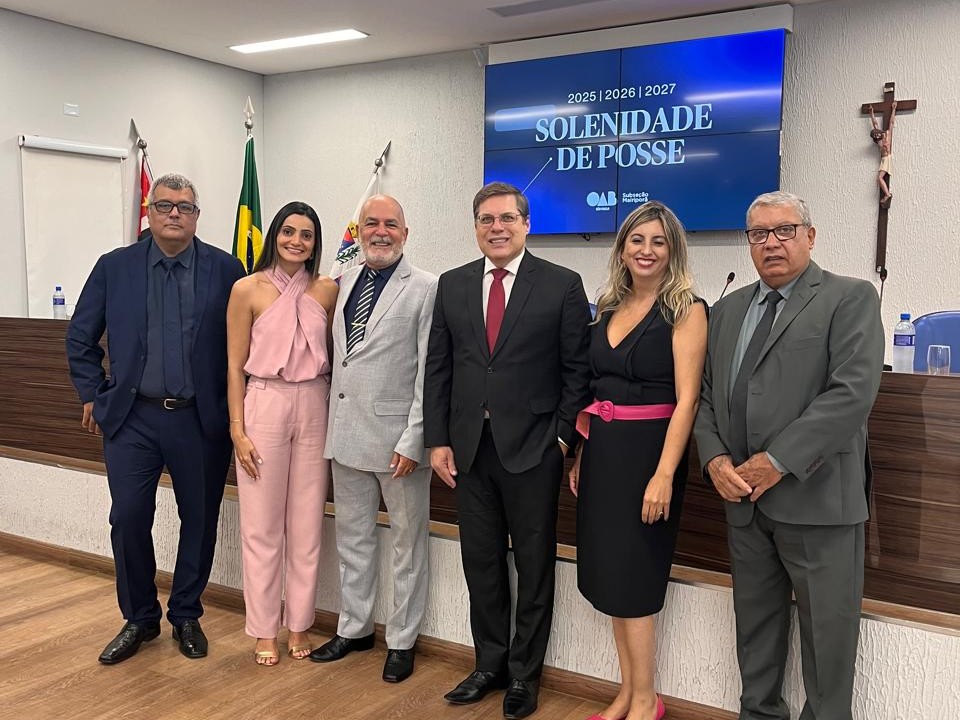 Diretor-tesoureiro da OAB SP participa da cerimônia de posse da ...